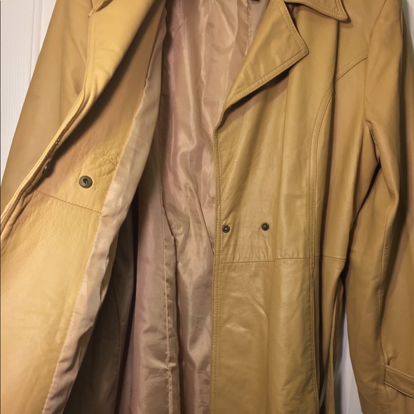 Centigrade | Jackets & Coats | Centigrade 0 Leather Trench Coat Woman ...